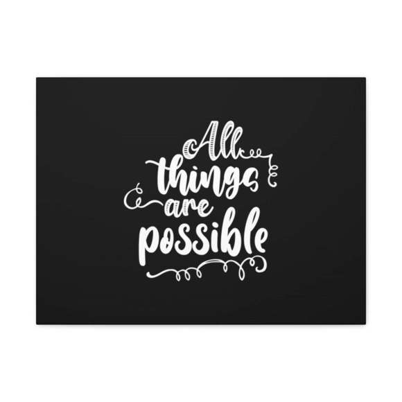 Express Your Love Gifts | Art | Scripture Sign All Things Are Possible ...